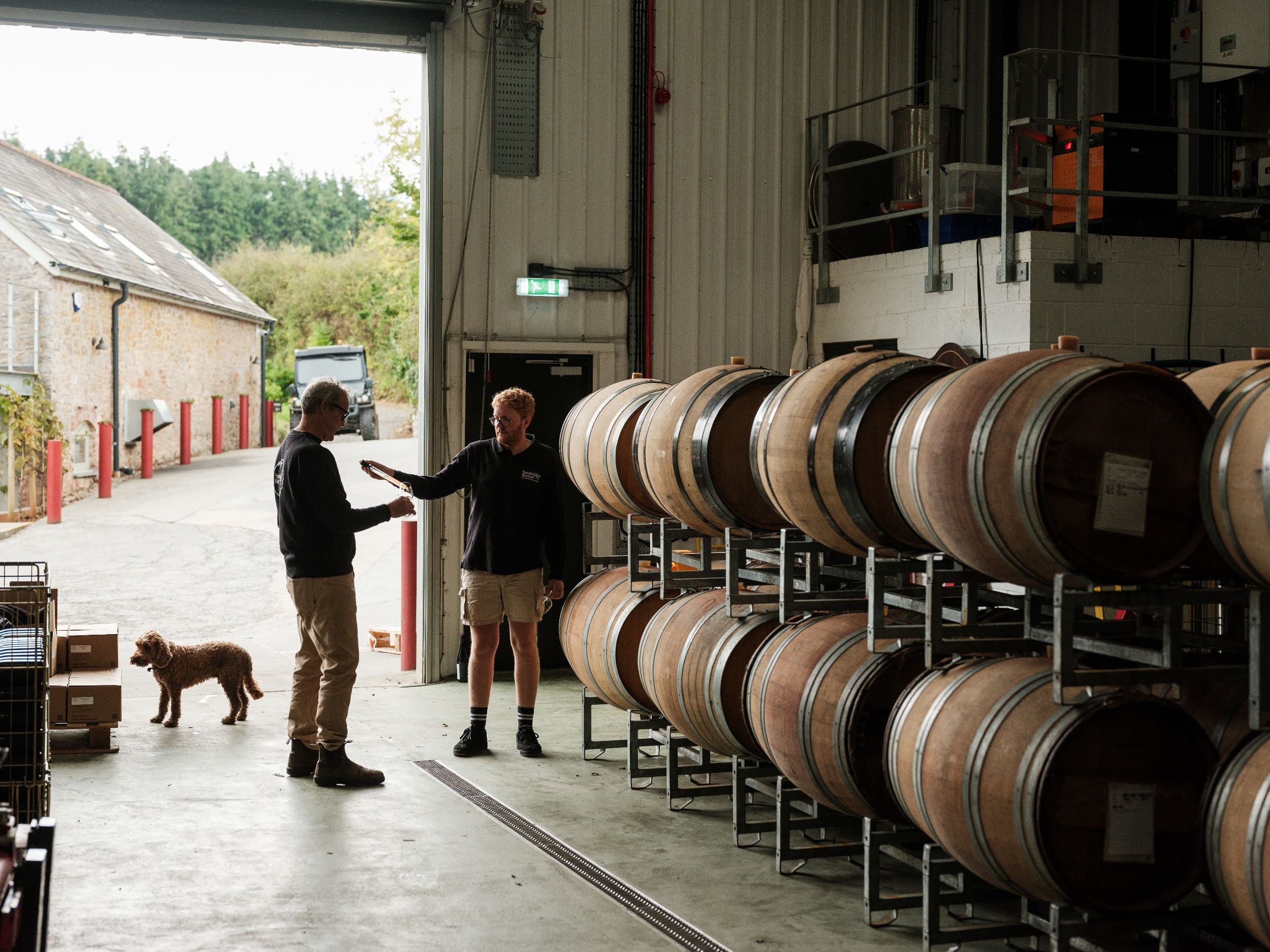 Sandridge Barton - The Home of Sharpham Wine, South Devon.
